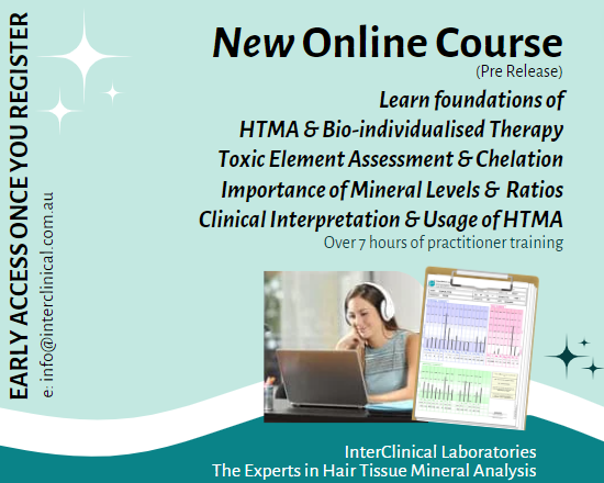 Practitioner HTMA Seminar Series 2024 – INTERCLINICAL LABORATORIES PTY LTD